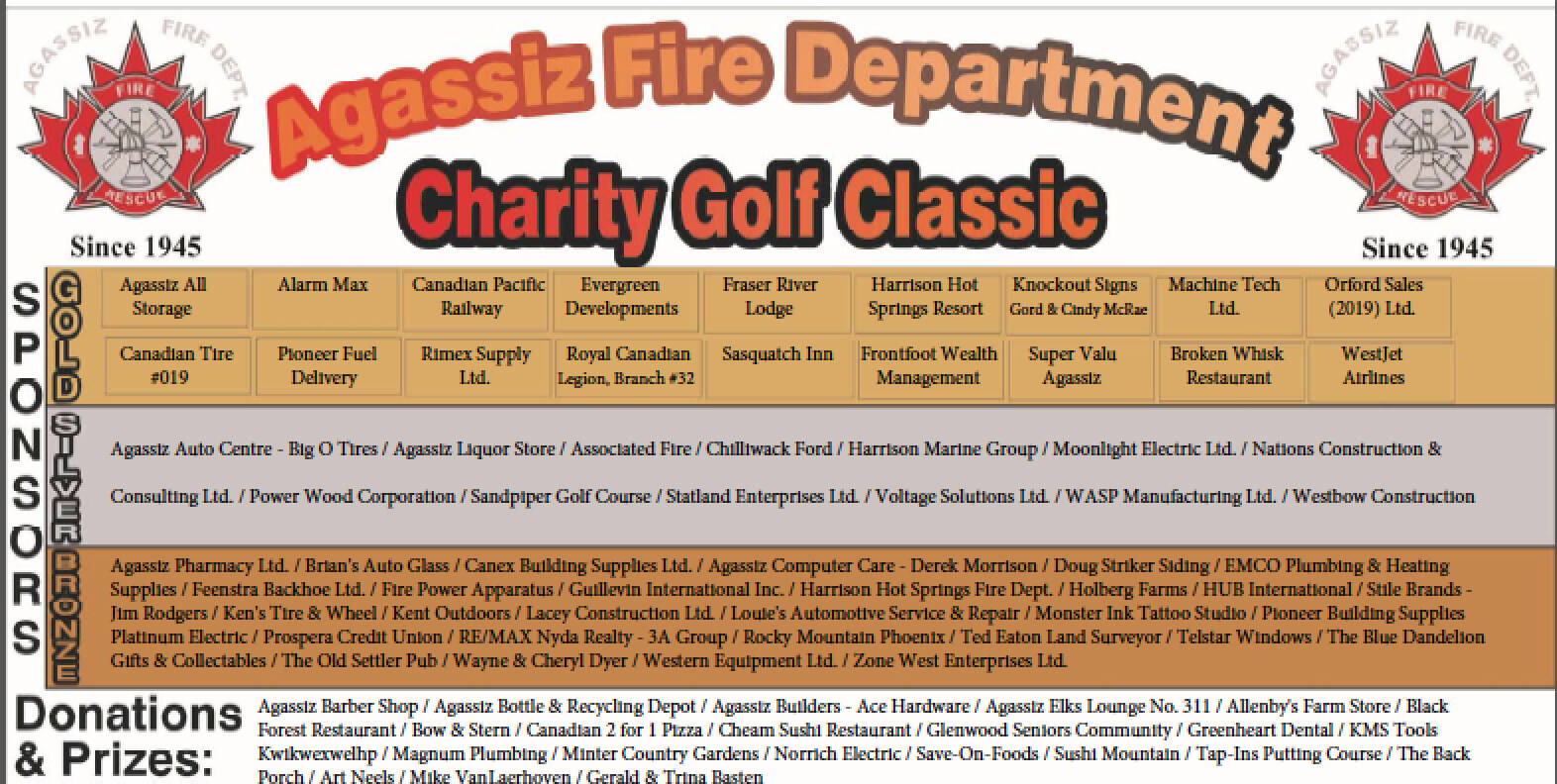 Agassiz Fire Department Society nets record $17,000 in donations after ...